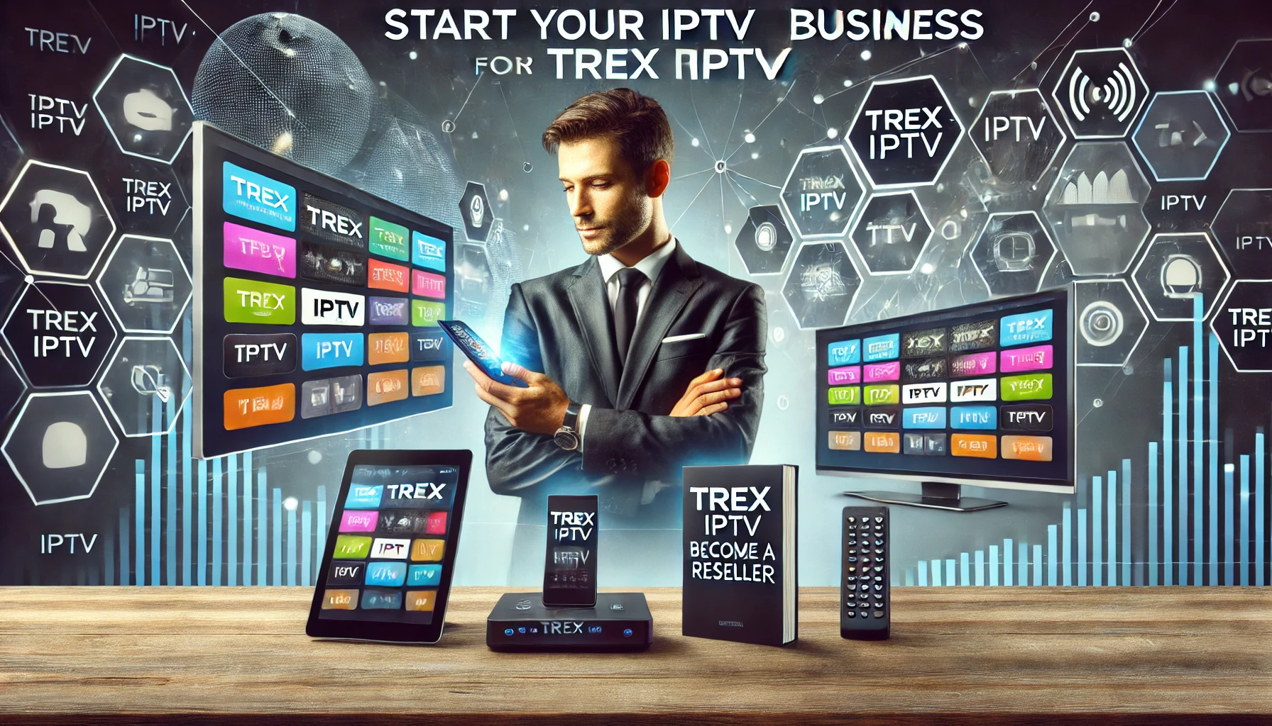 Become a TREX IPTV Reseller - Start Your IPTV Business Today